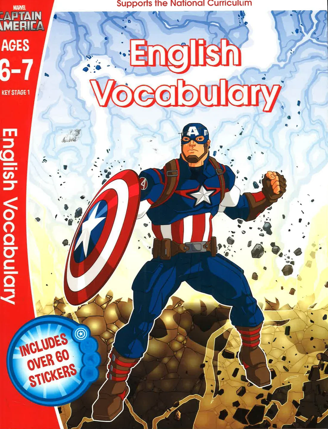 Captain America. English Vocabulary, — купити книгу за 158 грн у Readeat