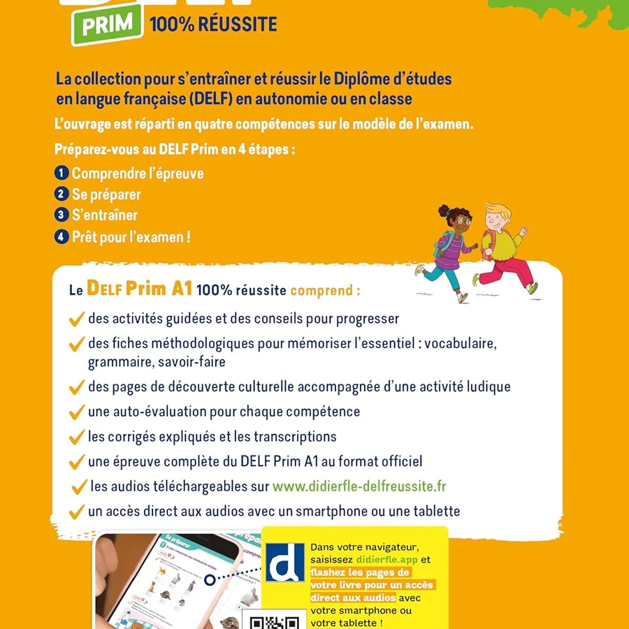 Le DELF Prim A1 100% réussite Livre + didierfle.app, Марі Гуелью — купити книгу за 1080 грн у ...